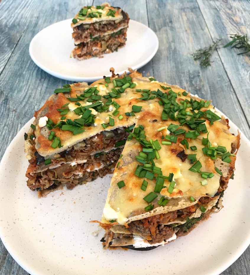 Crepe "Lasagne" - Gluten Free & Primal - Penny Benjamin