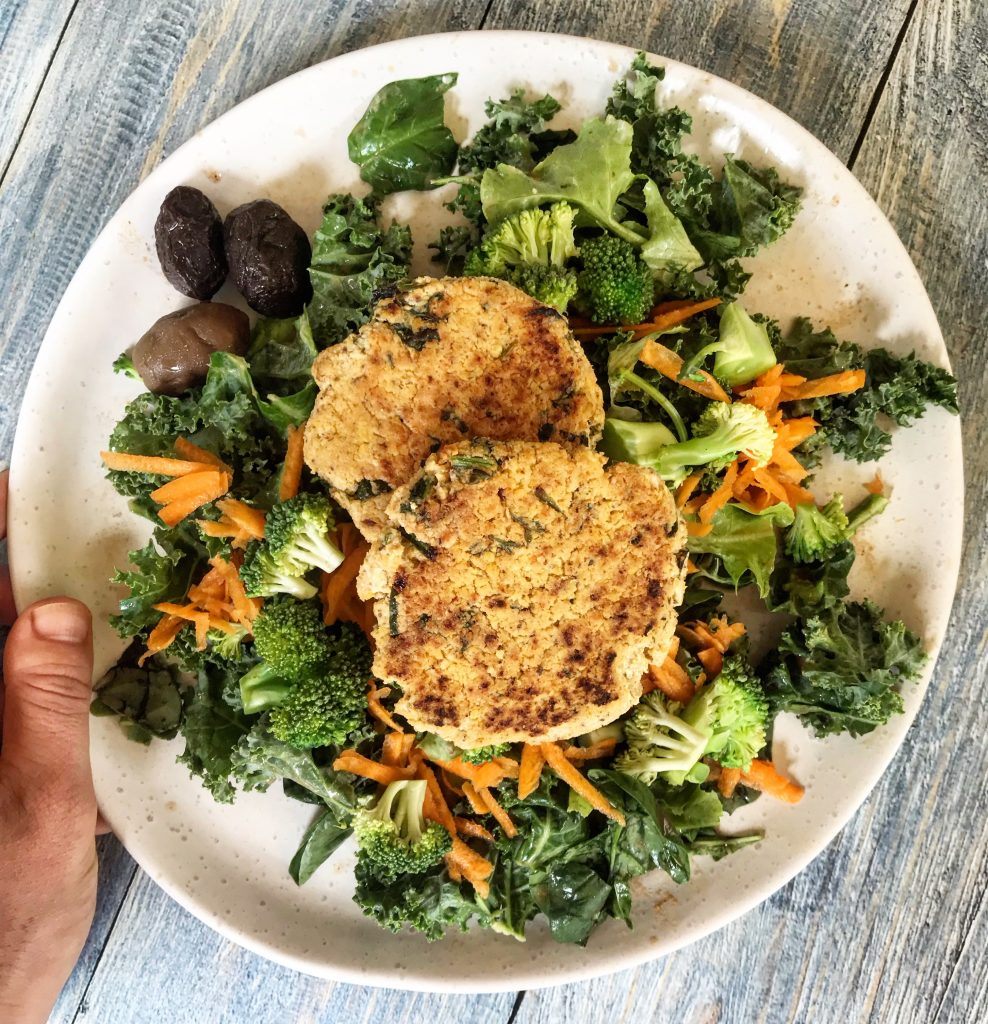 High Protein Veggie Patties [Vegan, GF] - Penny Benjamin