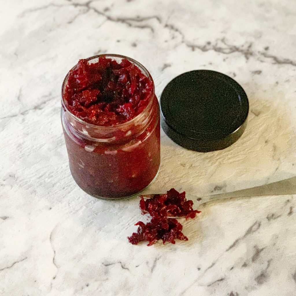 Beetroot Relish - Tangy & Delish [low sugar] - Penny Benjamin
